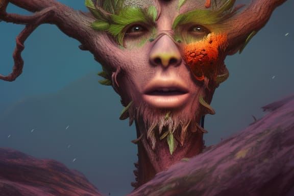 Anthropomorphic tree human hybrid - AI Generated Artwork - NightCafe ...
