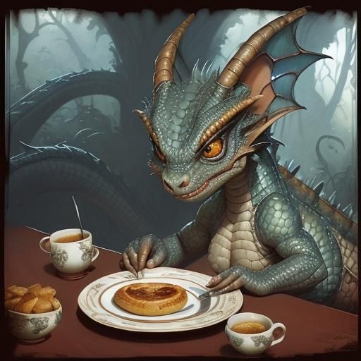 Your morning dragon a little too? - AI Generated Artwork - NightCafe ...
