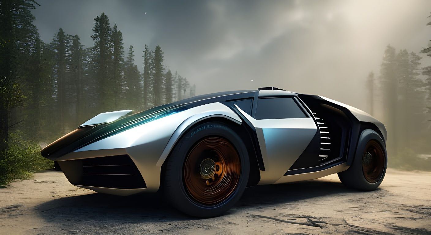 Cars, Back to the Future: DeLorean 2041 - AI Generated Artwork ...