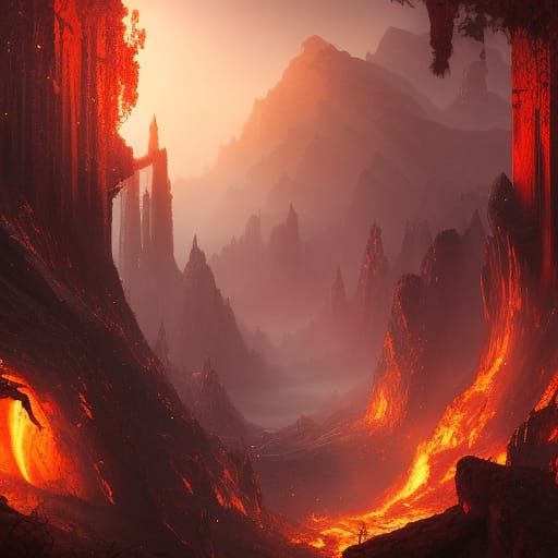 Feanor Schwur Schwerter 7 Männer 1 Mann finster dunkel feuer ...