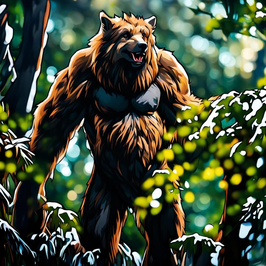 Werewolf comic - AI Generated Artwork - NightCafe Creator