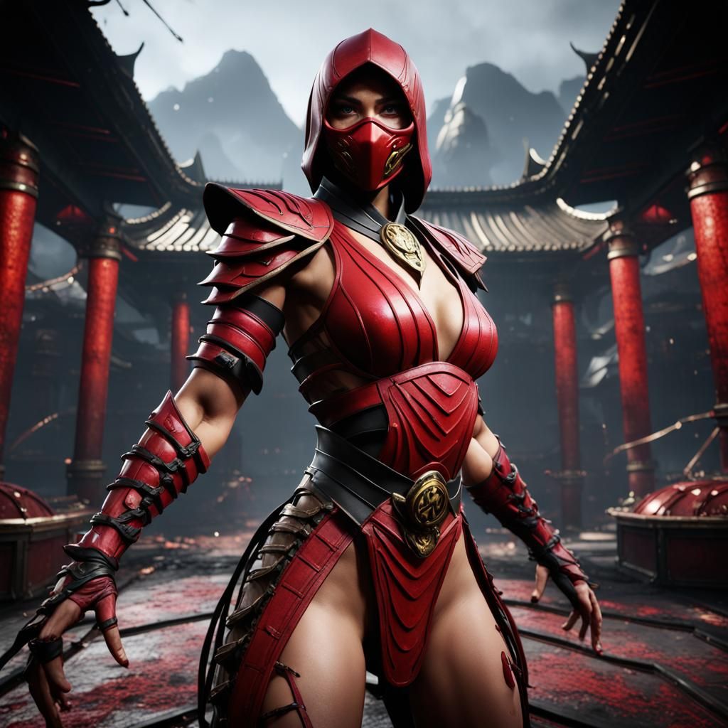 Skarlet (MK9) - AI Generated Artwork - NightCafe Creator