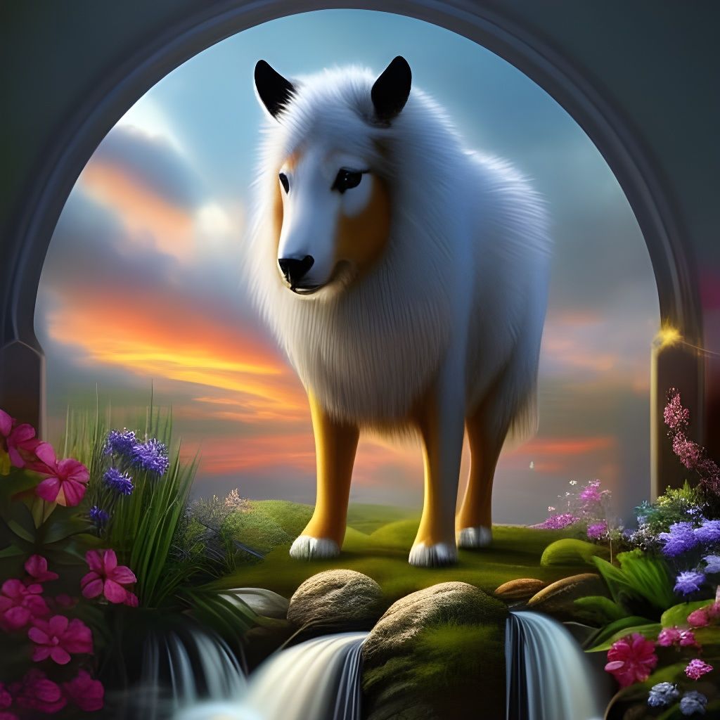 🌈Wolf Pony Hybrid🌈 - AI Generated Artwork - NightCafe Creator