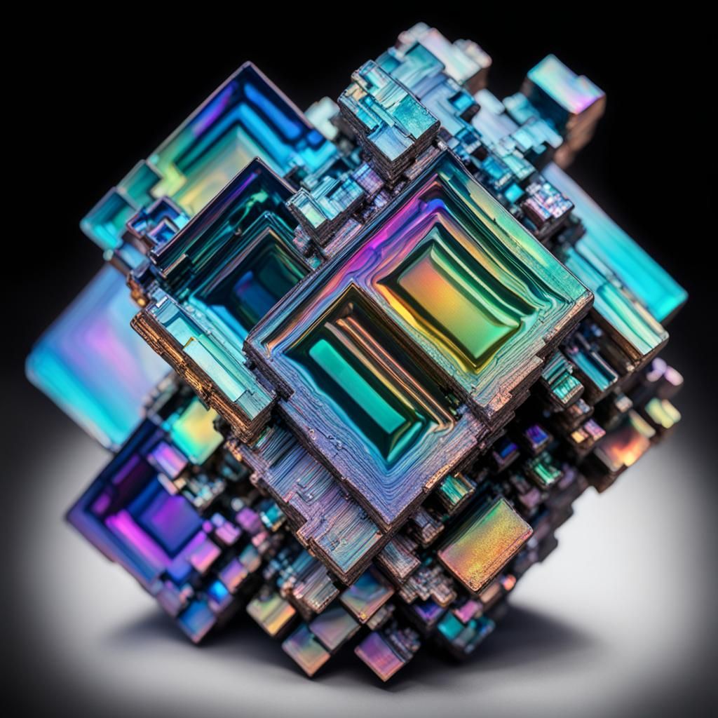 Bismuth - AI Generated Artwork - NightCafe Creator