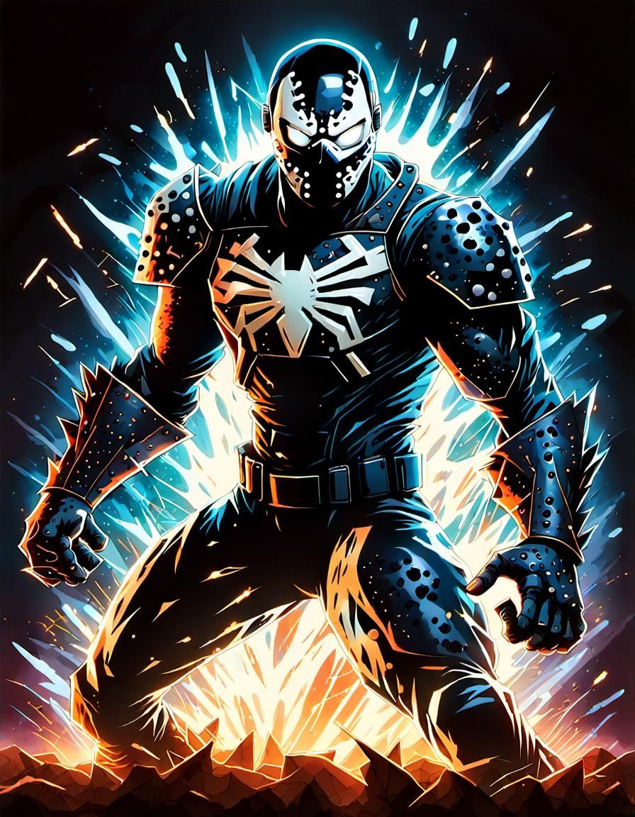 Jason X Venom - AI Generated Artwork - NightCafe Creator