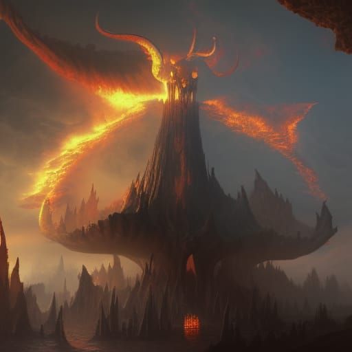 Hell island - AI Generated Artwork - NightCafe Creator