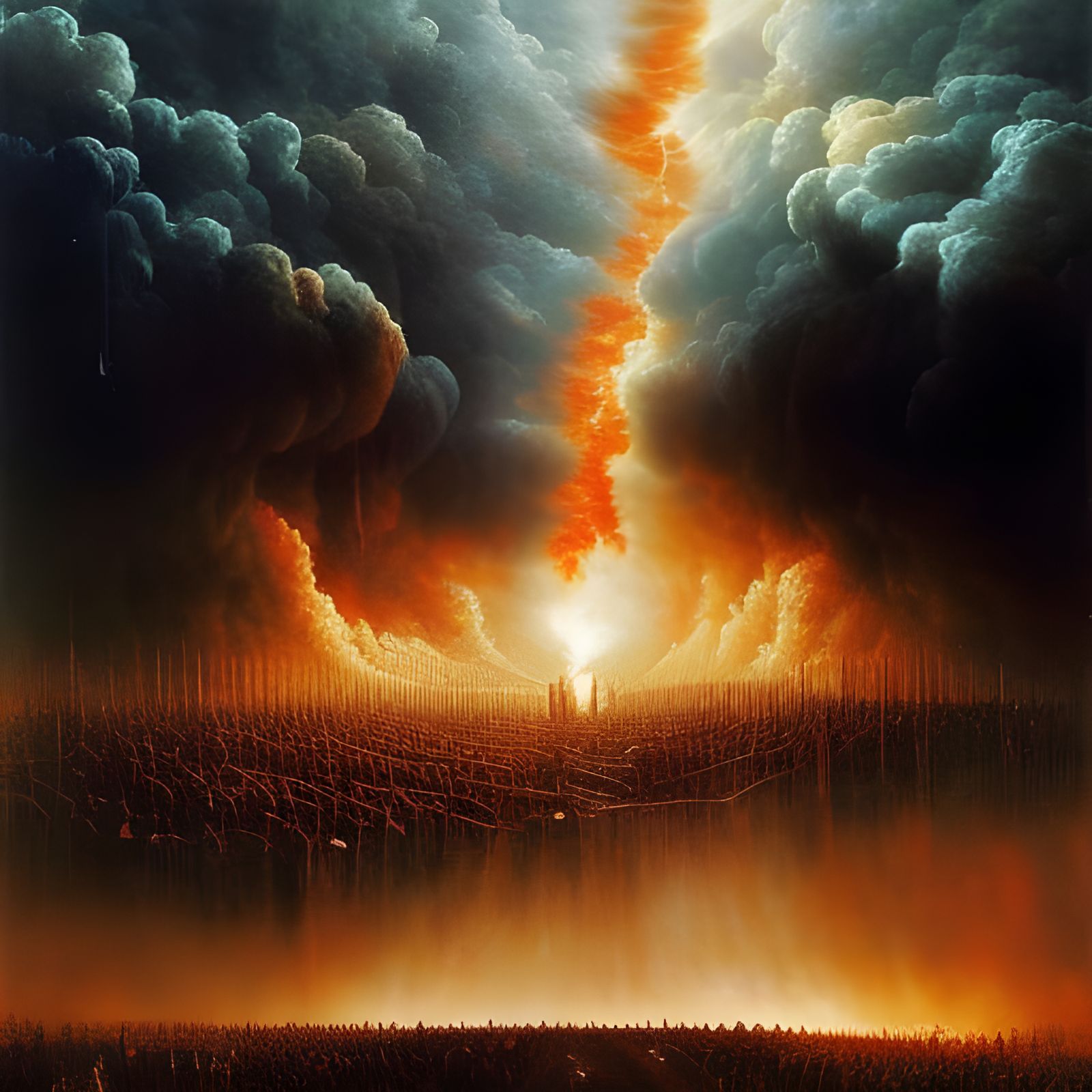 Heaven|Hell. - AI Generated Artwork - NightCafe Creator