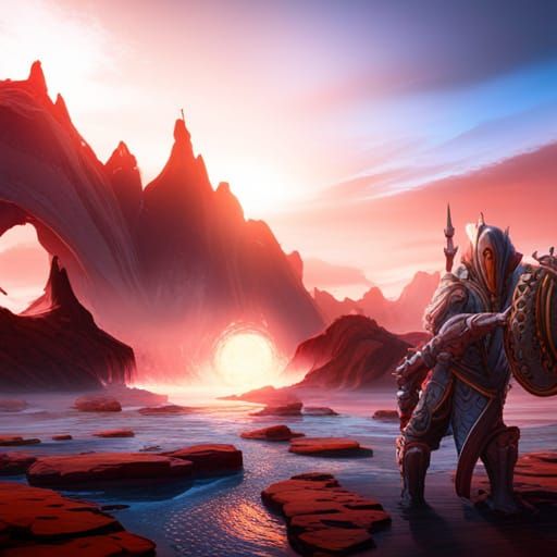 iog sotha taking the bleeding sun - AI Generated Artwork - NightCafe ...