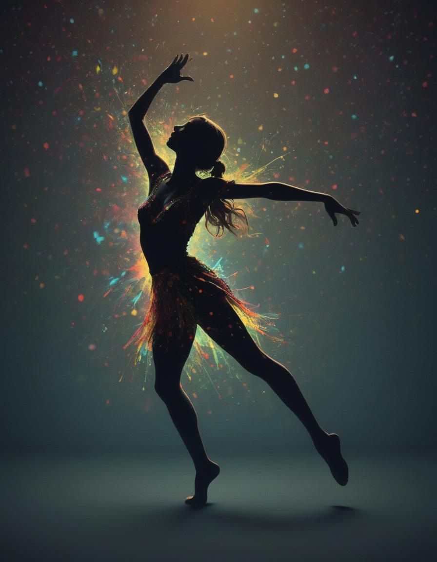 Light dancer - AI Generated Artwork - NightCafe Creator