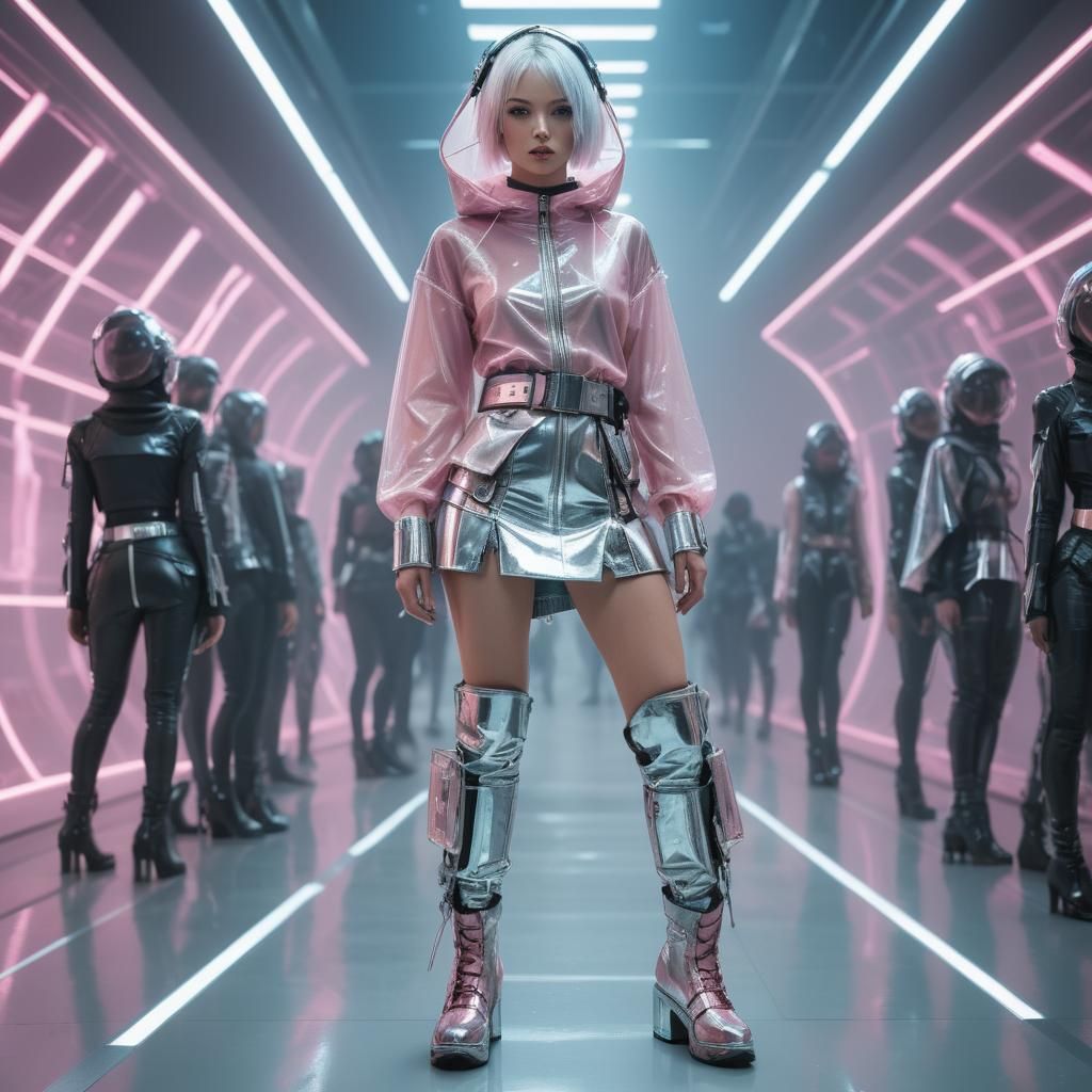 Ceres Runway Pink - AI Generated Artwork - NightCafe Creator