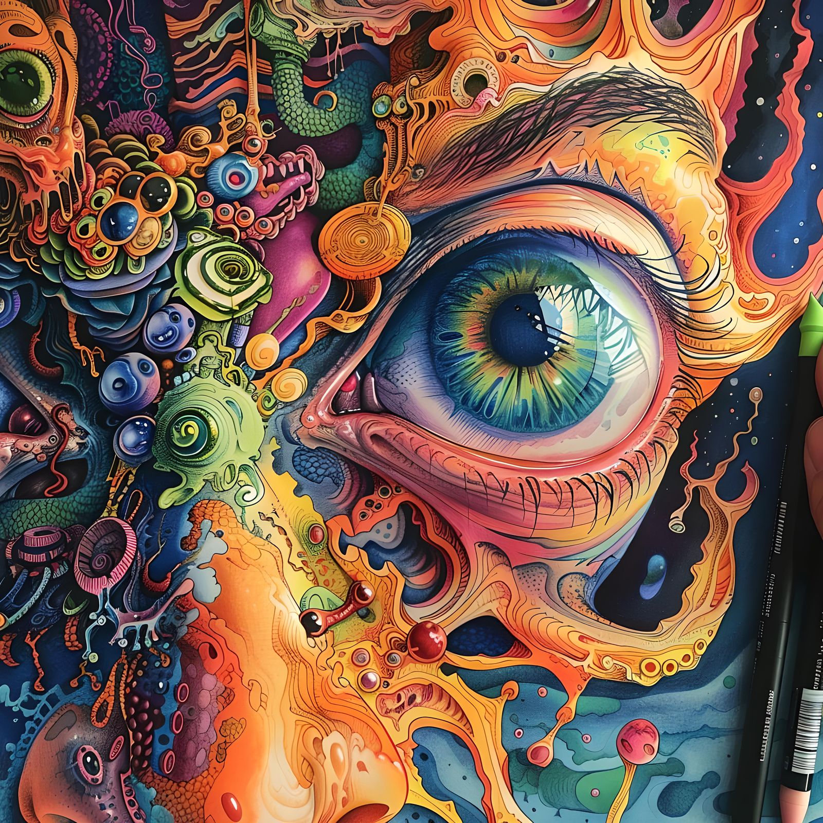 Random Creativity - AI Generated Artwork - NightCafe Creator