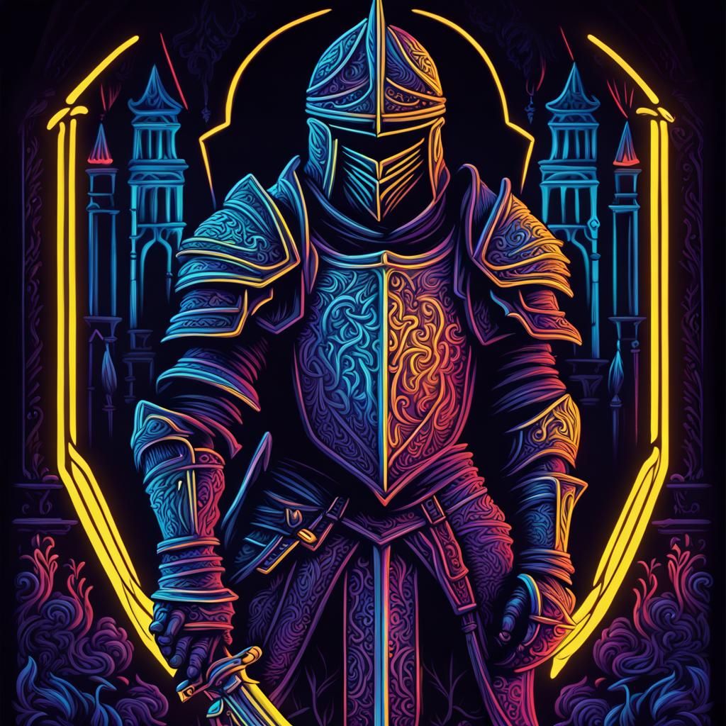 a knight - AI Generated Artwork - NightCafe Creator