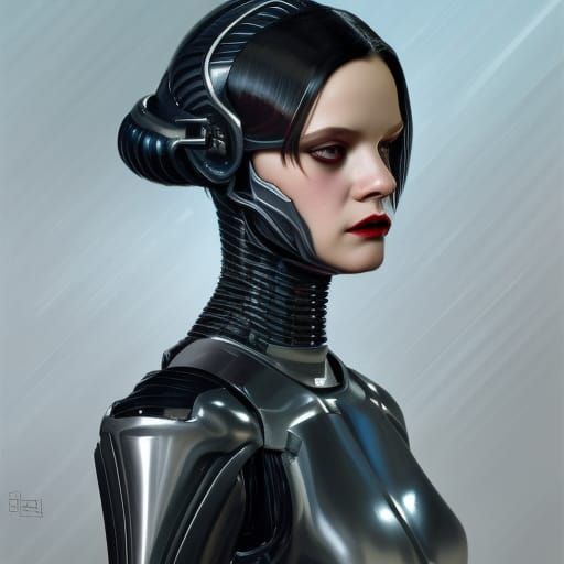 Wednesday addams - AI Generated Artwork - NightCafe Creator