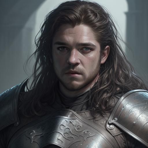 Rob stark(man) from game of thrones as final boss - AI Generated ...