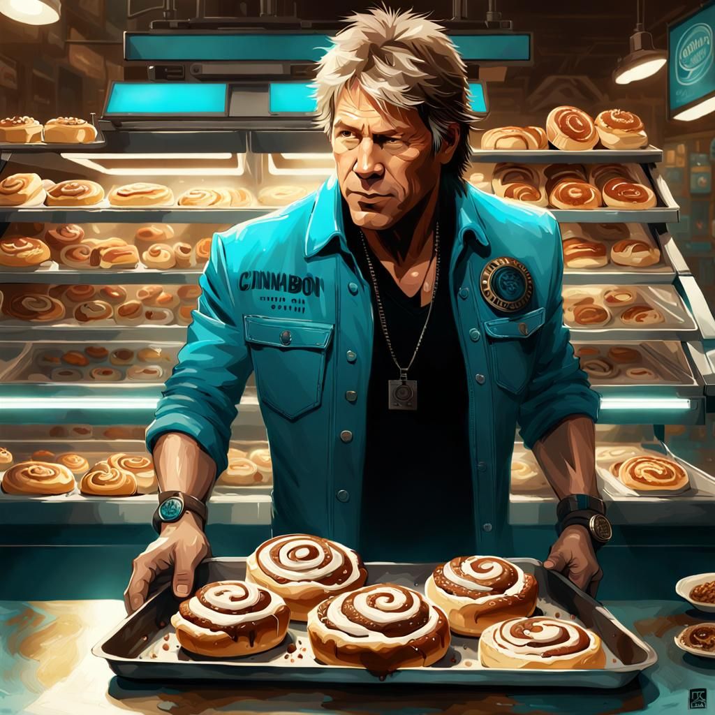 Jon CinnaBon Jovi - AI Generated Artwork - NightCafe Creator