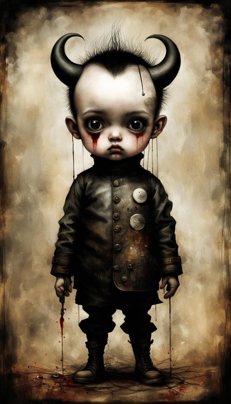 "Legend: Devil-Darkness": photograph by Stephen Gammell - Gabriel ...