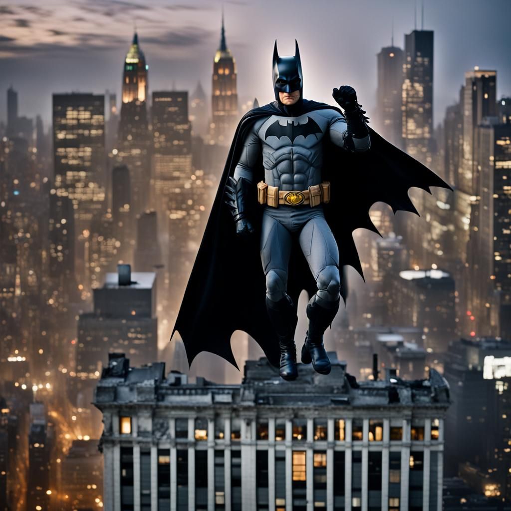 Batman Can Fly - AI Generated Artwork - NightCafe Creator