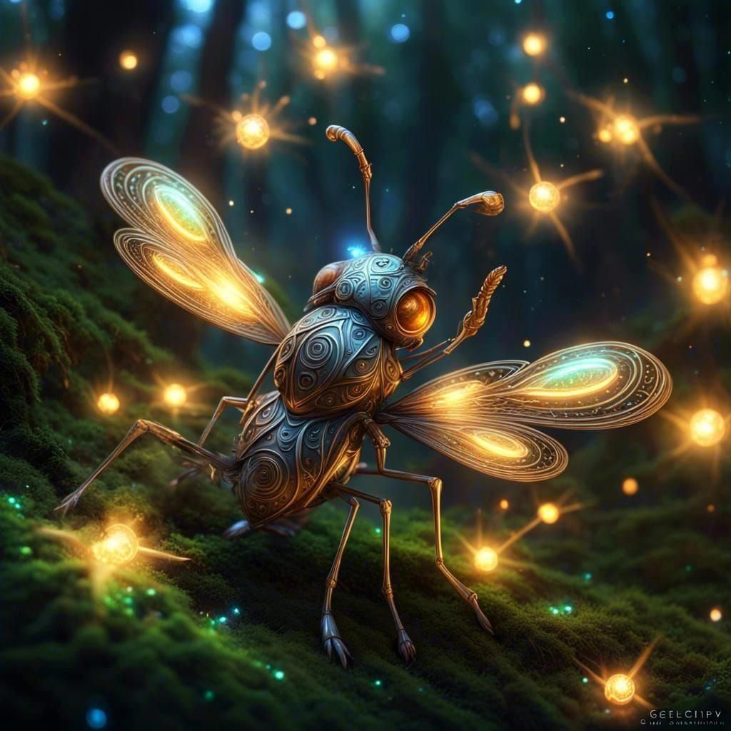 Magic bug (C) - AI Generated Artwork - NightCafe Creator