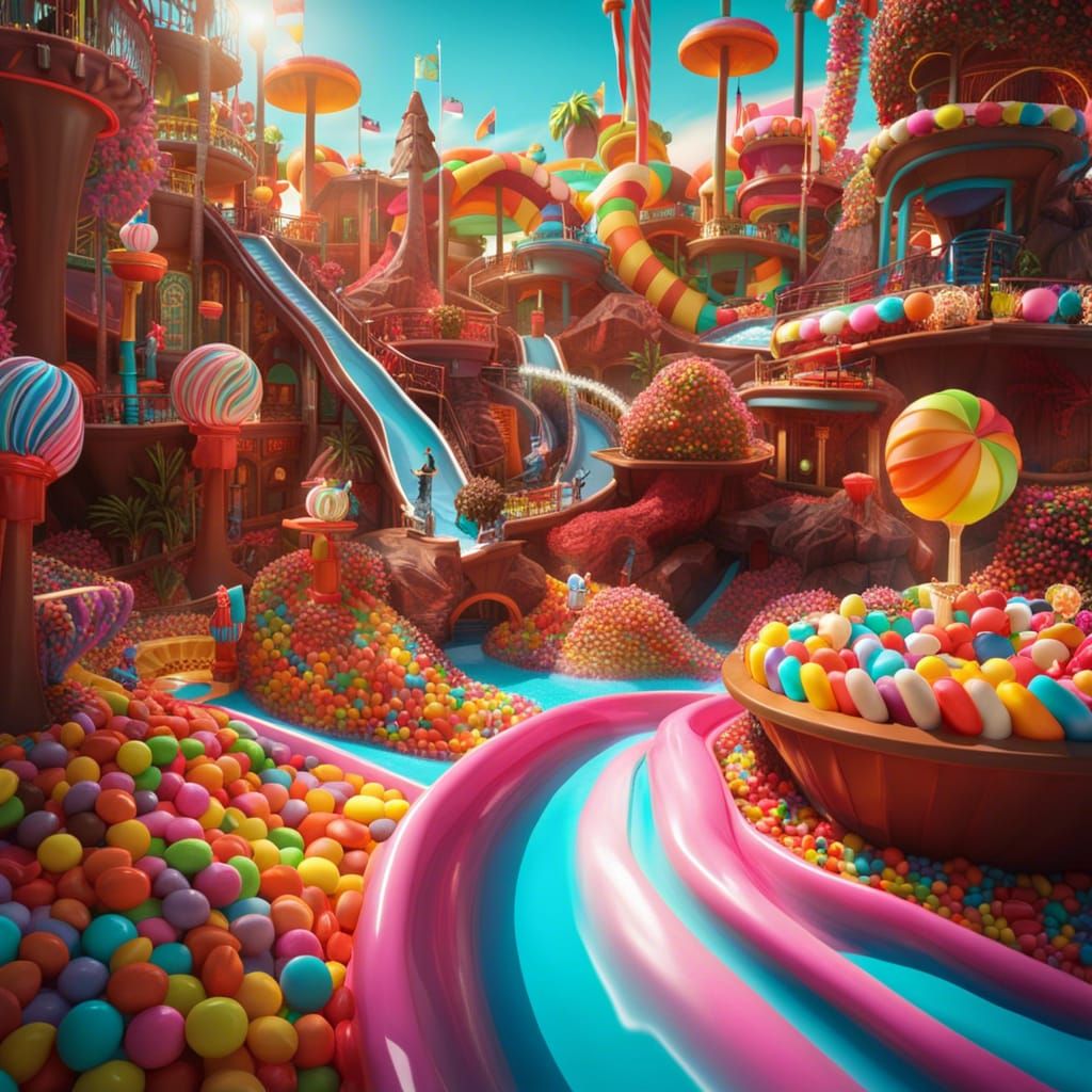 Candyland - AI Generated Artwork - NightCafe Creator