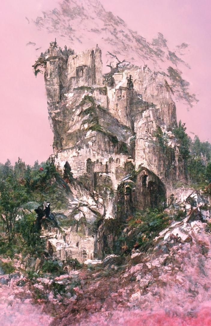 Eagrose Castle, Gallionne - AI Generated Artwork - NightCafe Creator