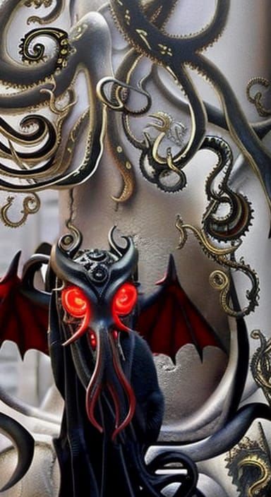 Catthulhu - AI Generated Artwork - NightCafe Creator