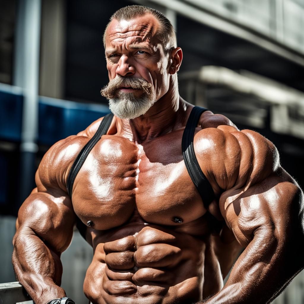 True Muscle dad - AI Generated Artwork - NightCafe Creator