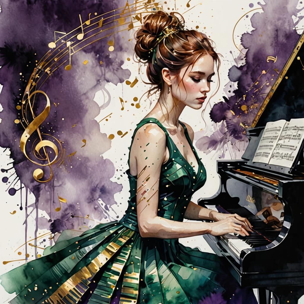 Symphony 🎶 - AI Generated Artwork - NightCafe Creator