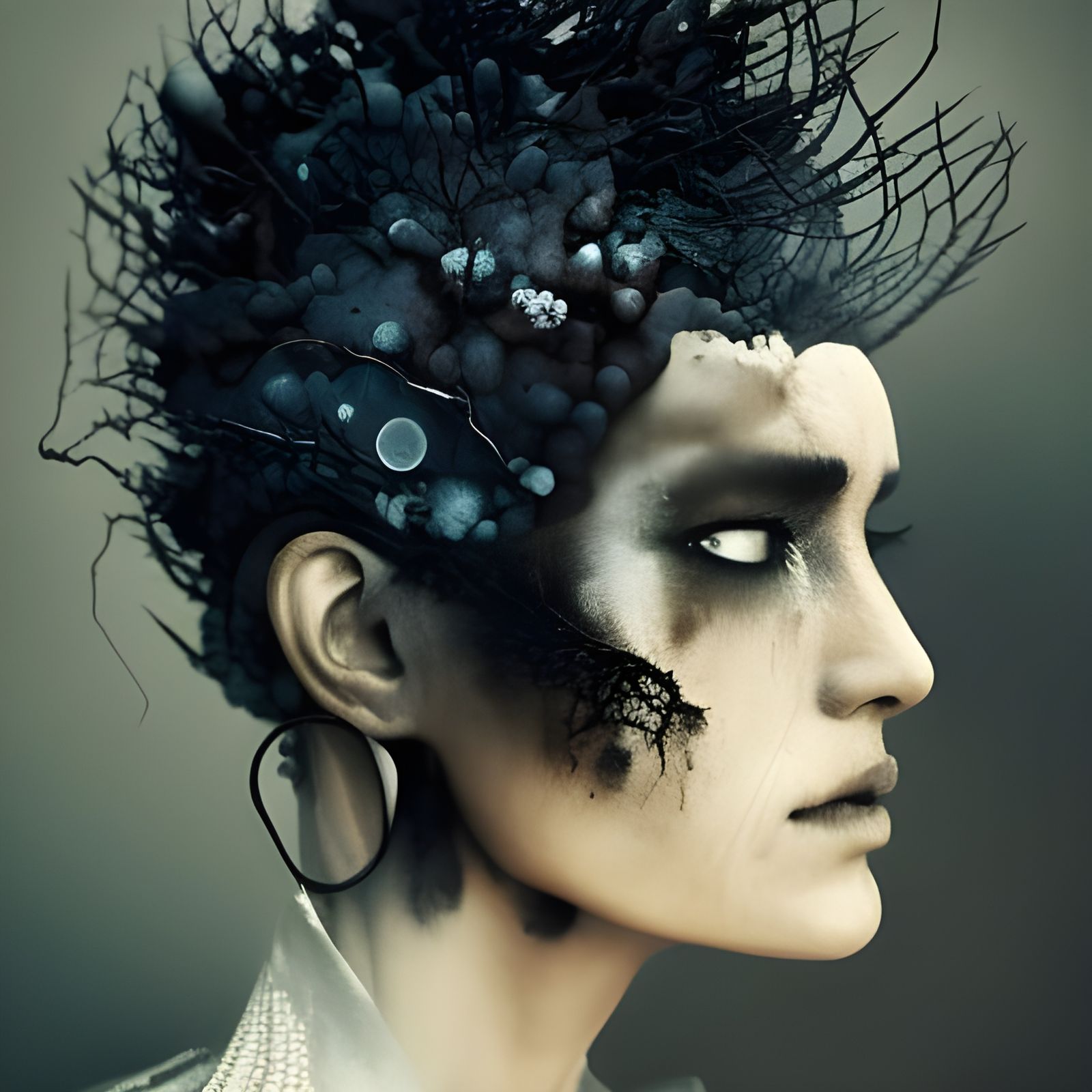 "Quiet Rage" series - AI Generated Artwork - NightCafe Creator