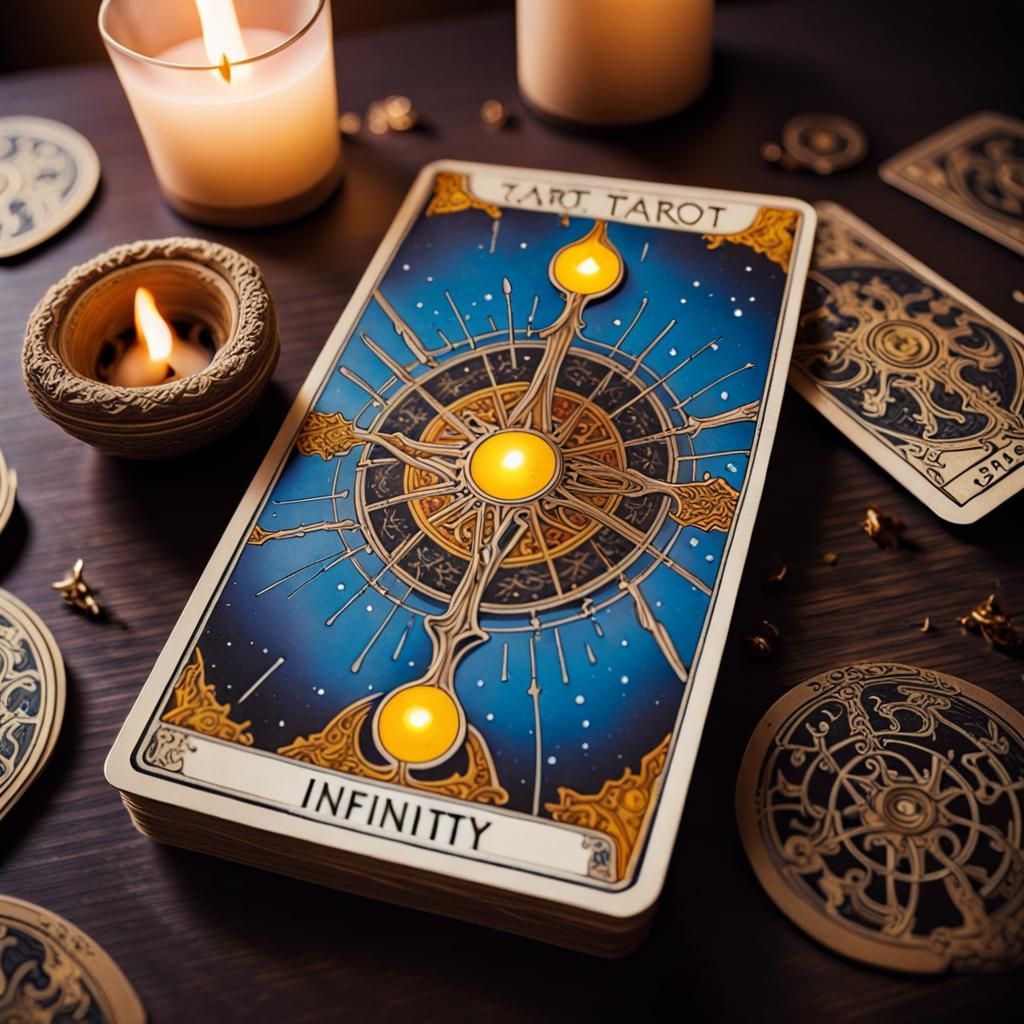 Magic tarot card (E) - AI Generated Artwork - NightCafe Creator
