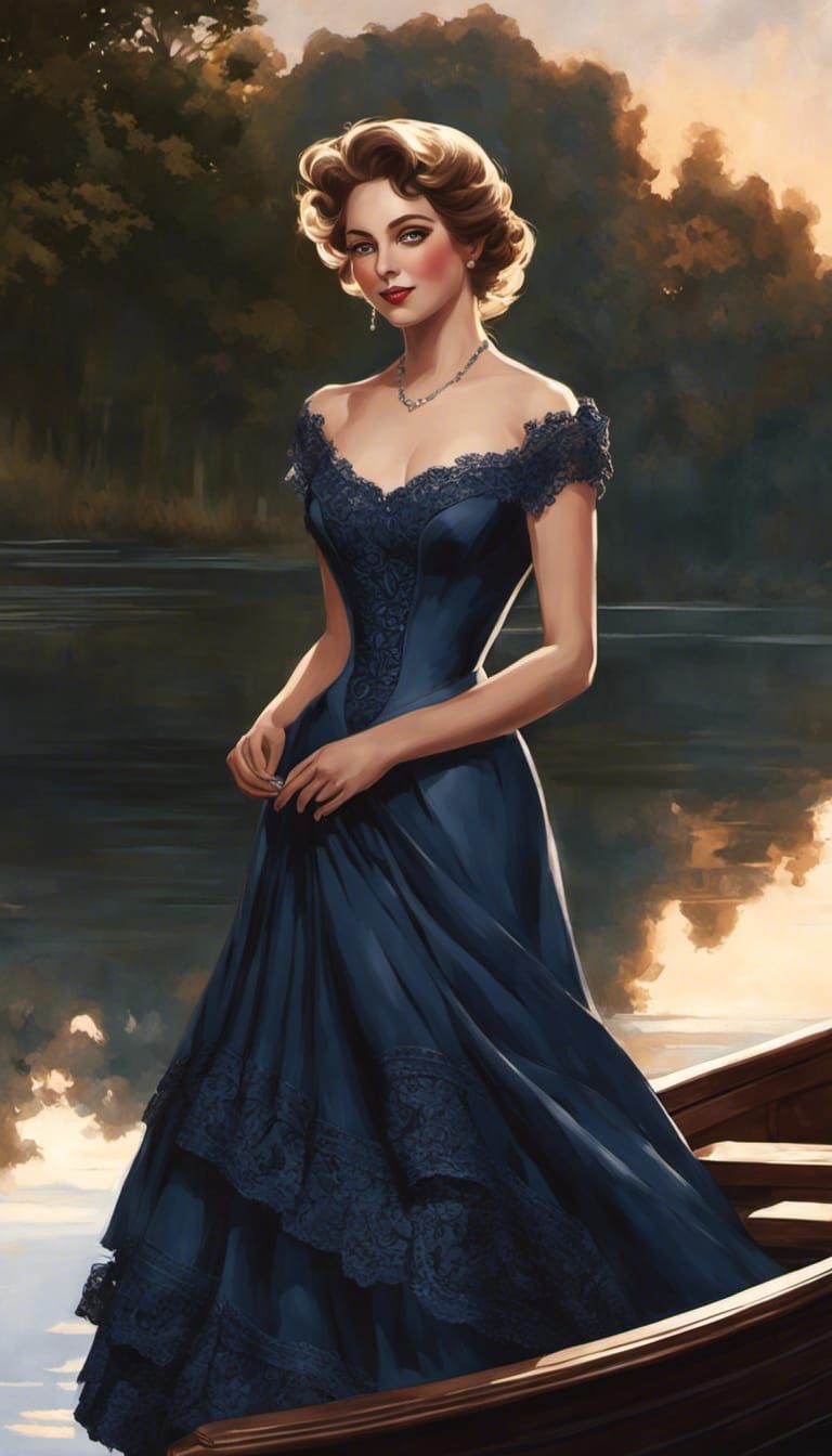 Victorian lady - AI Generated Artwork - NightCafe Creator