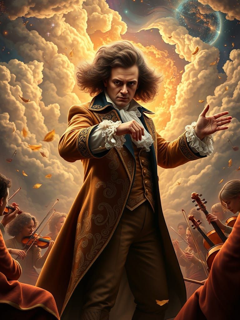 Orchestra",Ludwig van Beethoven - Classical Maestro in Futur...