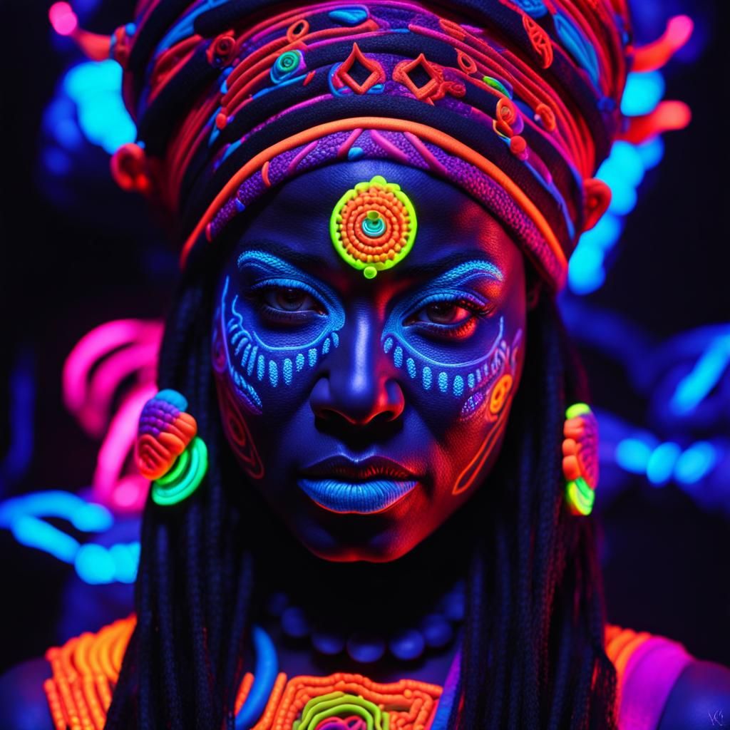 Voodoo Girl - AI Generated Artwork - NightCafe Creator