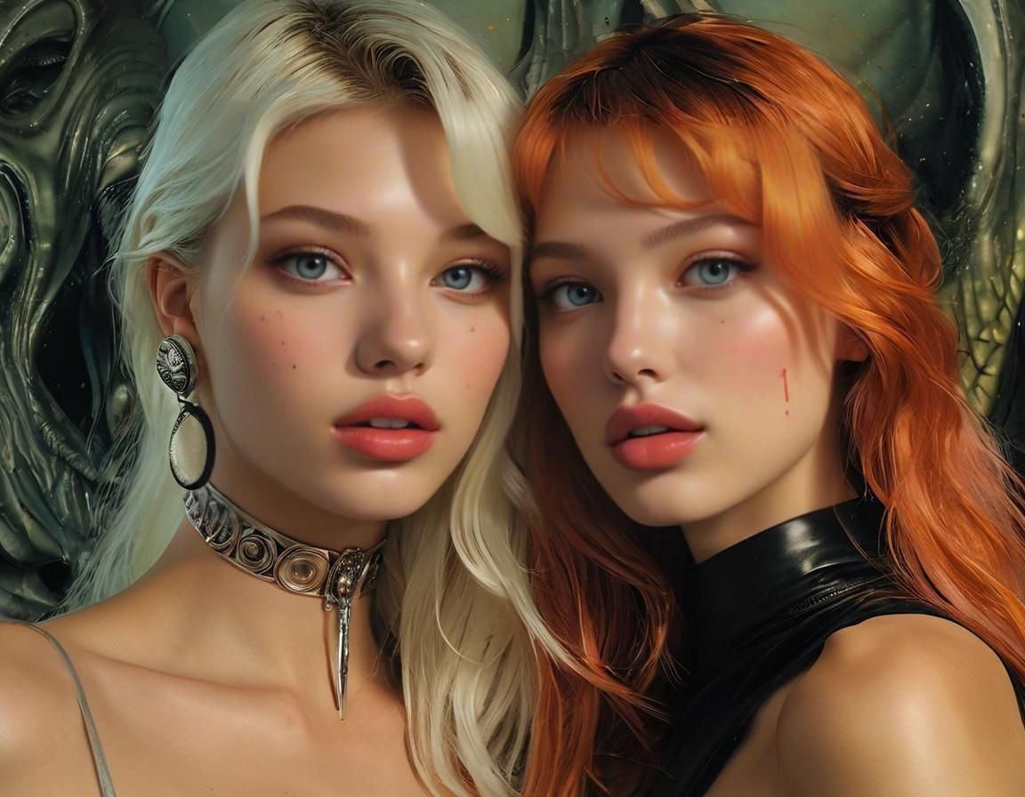 Ambelle and Twanda - AI Generated Artwork - NightCafe Creator