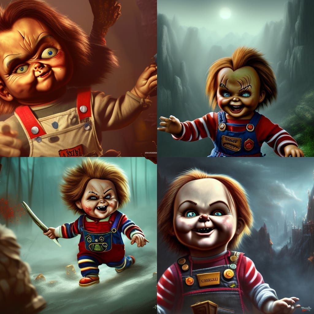 Unlucky Chucky - AI Generated Artwork - NightCafe Creator