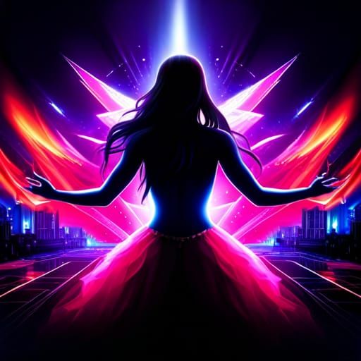 Rave princess, Epic, cinematic, brilliant, stunning, intricate ...