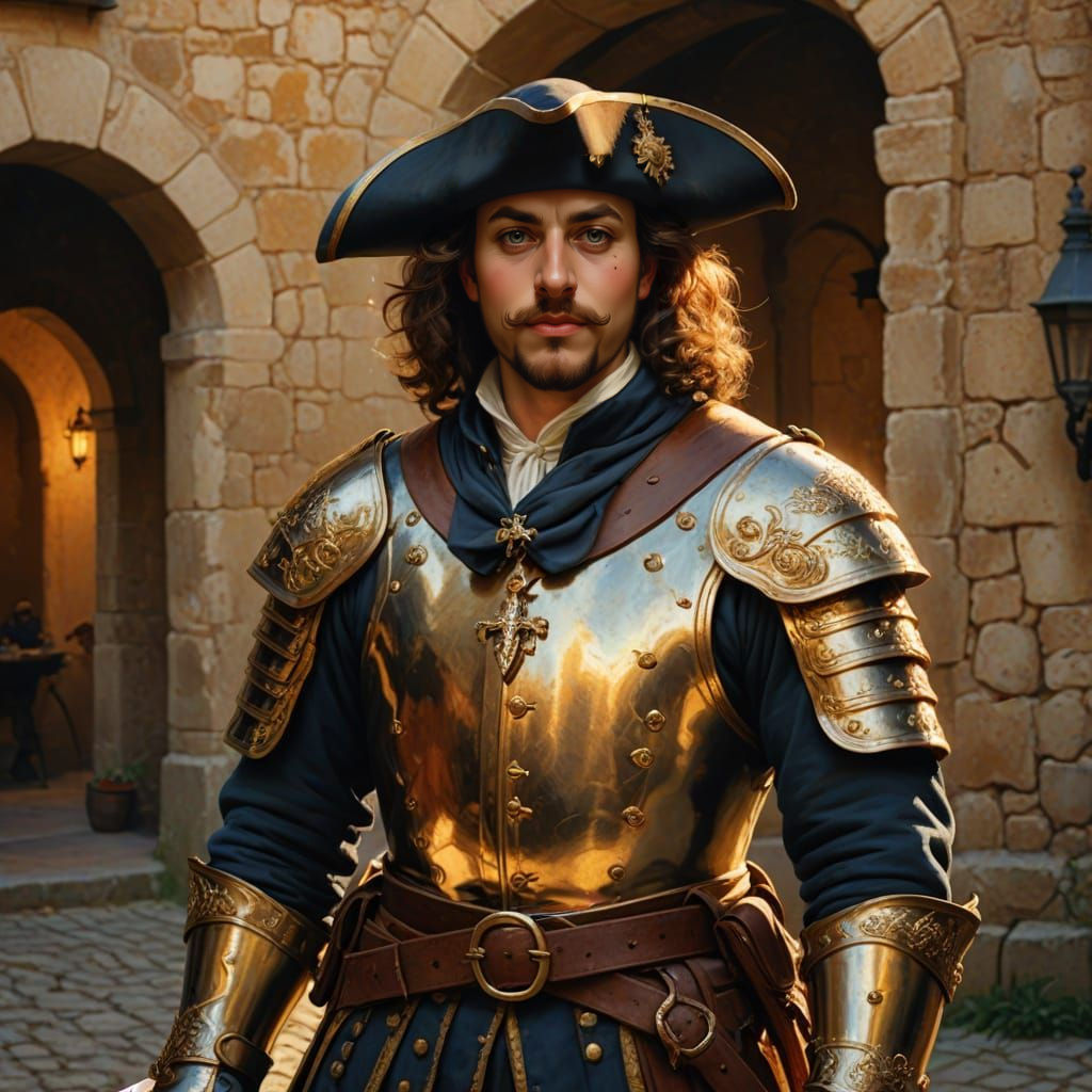 A french musketeer circa 1660 - French Musketeer Illustratio...