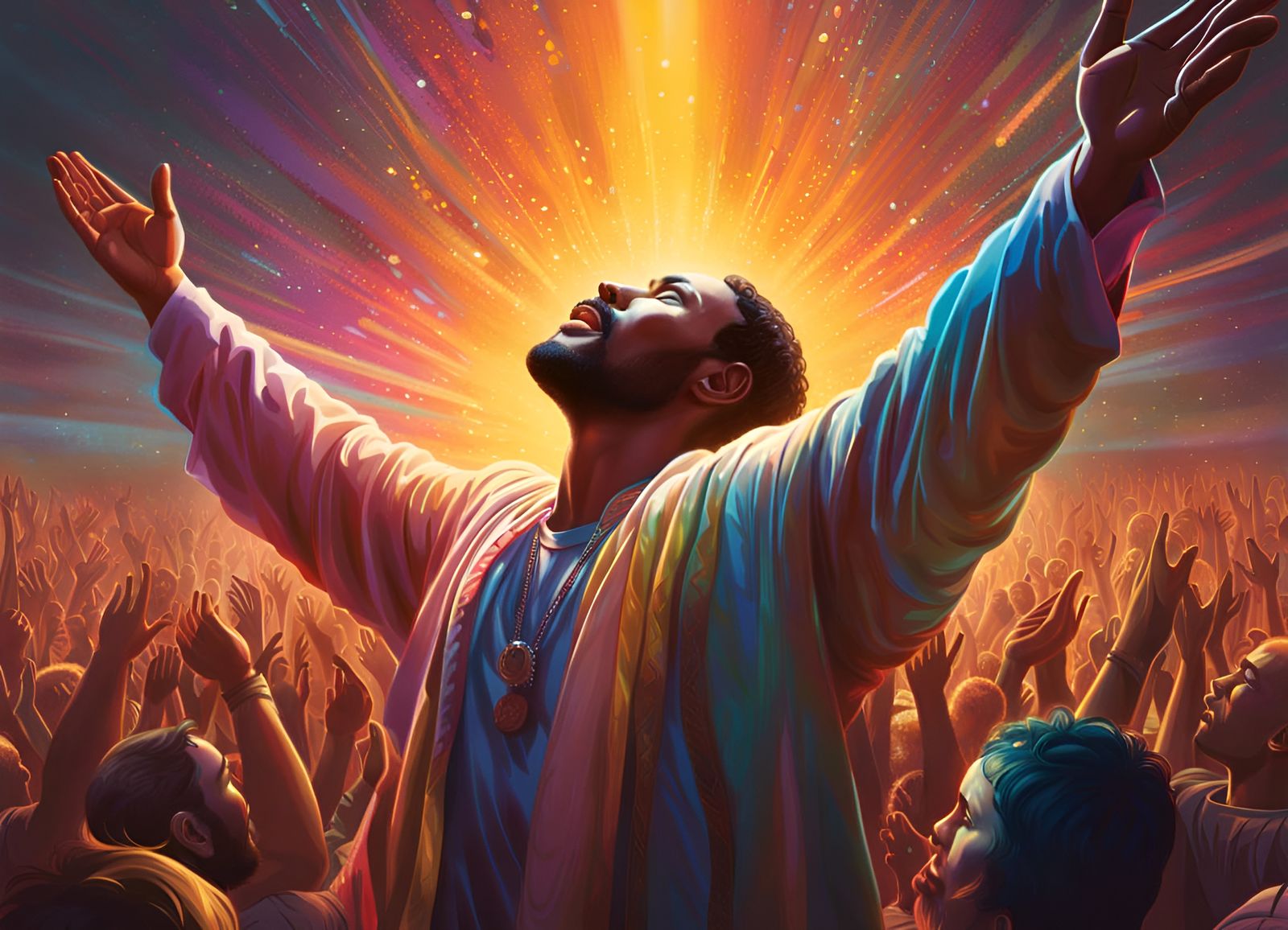 Generations Blessed - AI Generated Artwork - NightCafe Creator