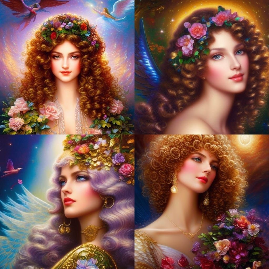 Angels from Heaven - AI Generated Artwork - NightCafe Creator