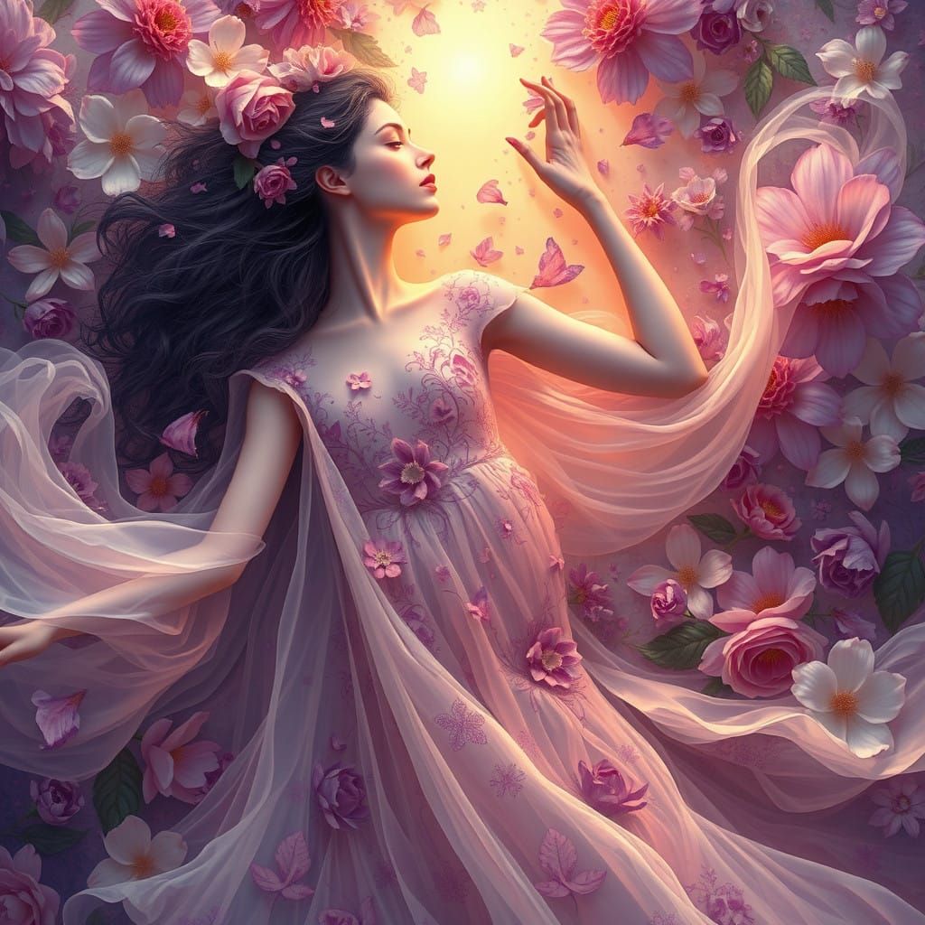 Beautiful ethereal woman - Beautiful ethereal woman