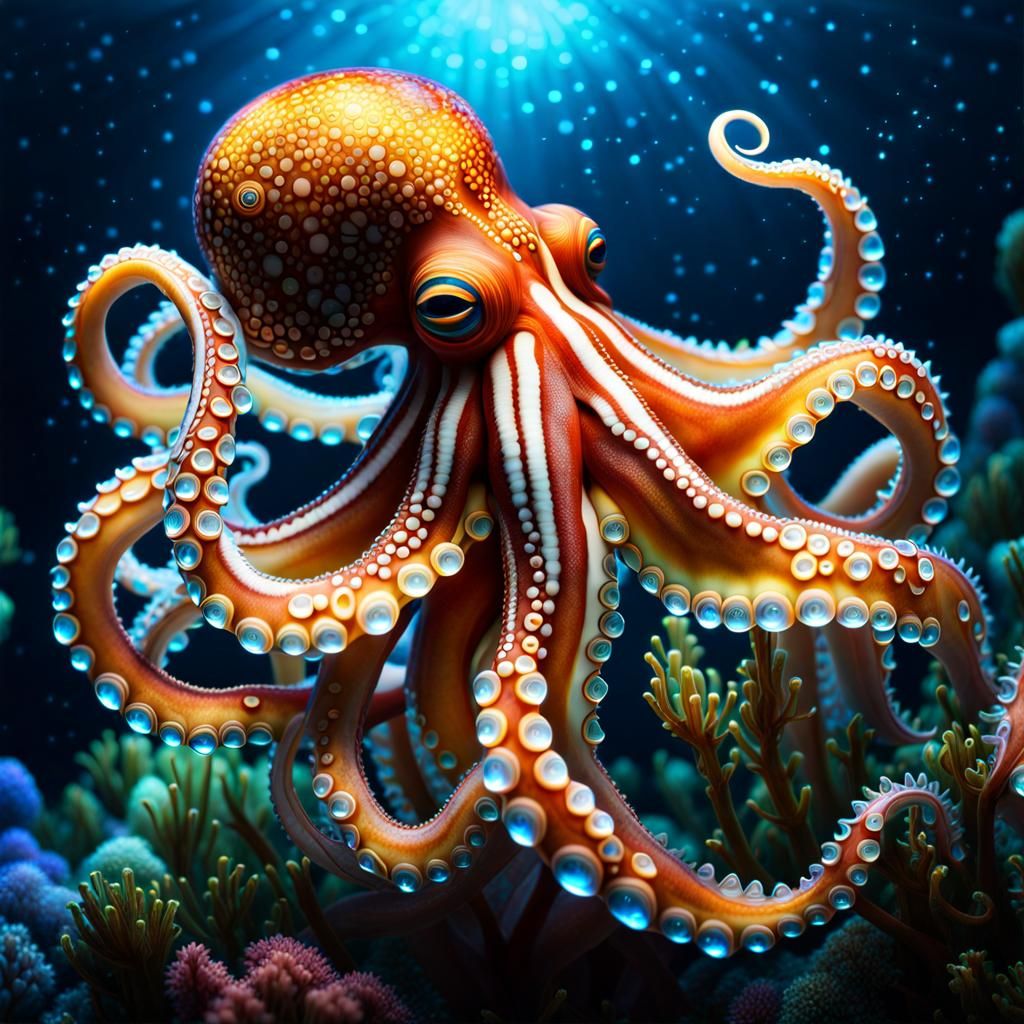 octopus - AI Generated Artwork - NightCafe Creator