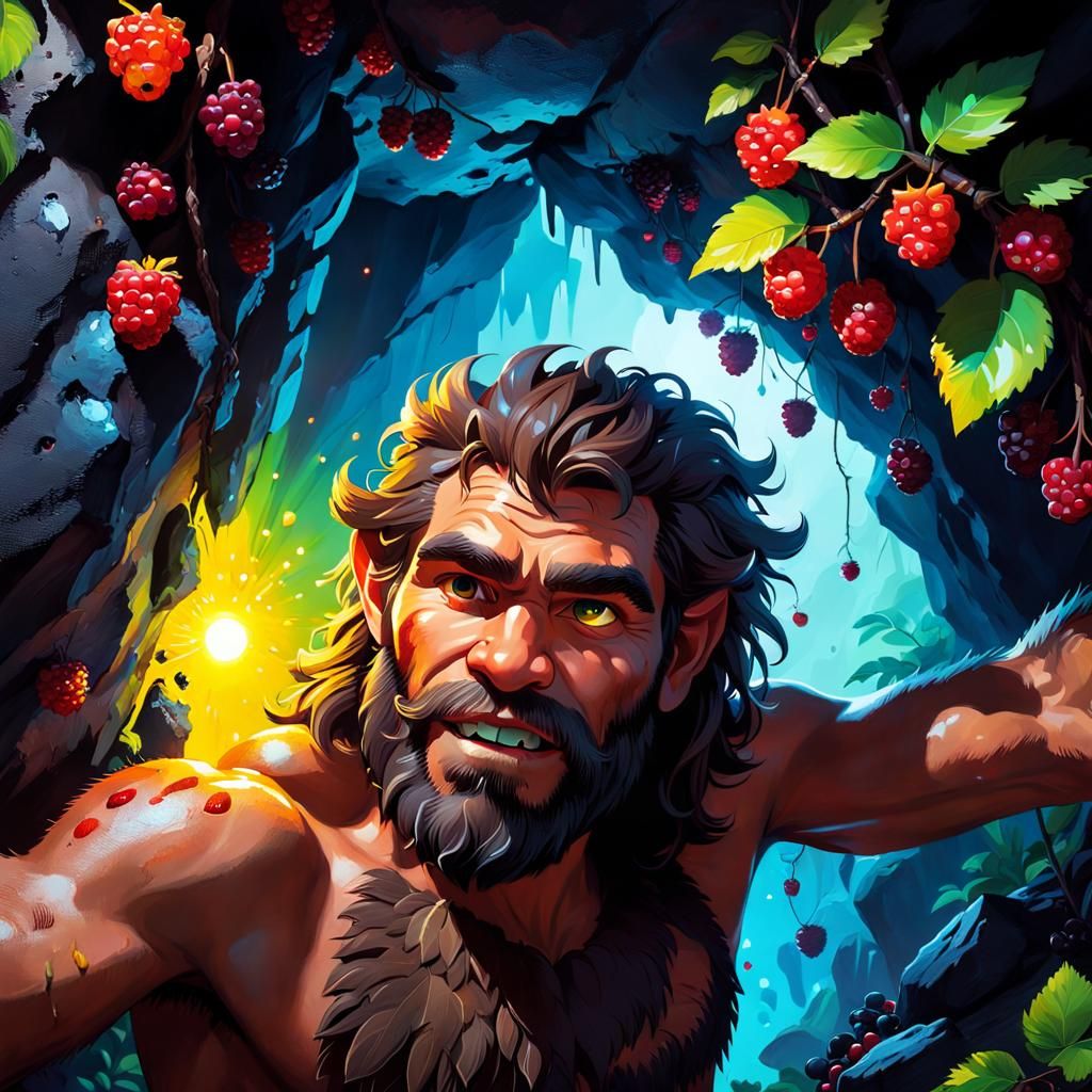 caveman - AI Generated Artwork - NightCafe Creator