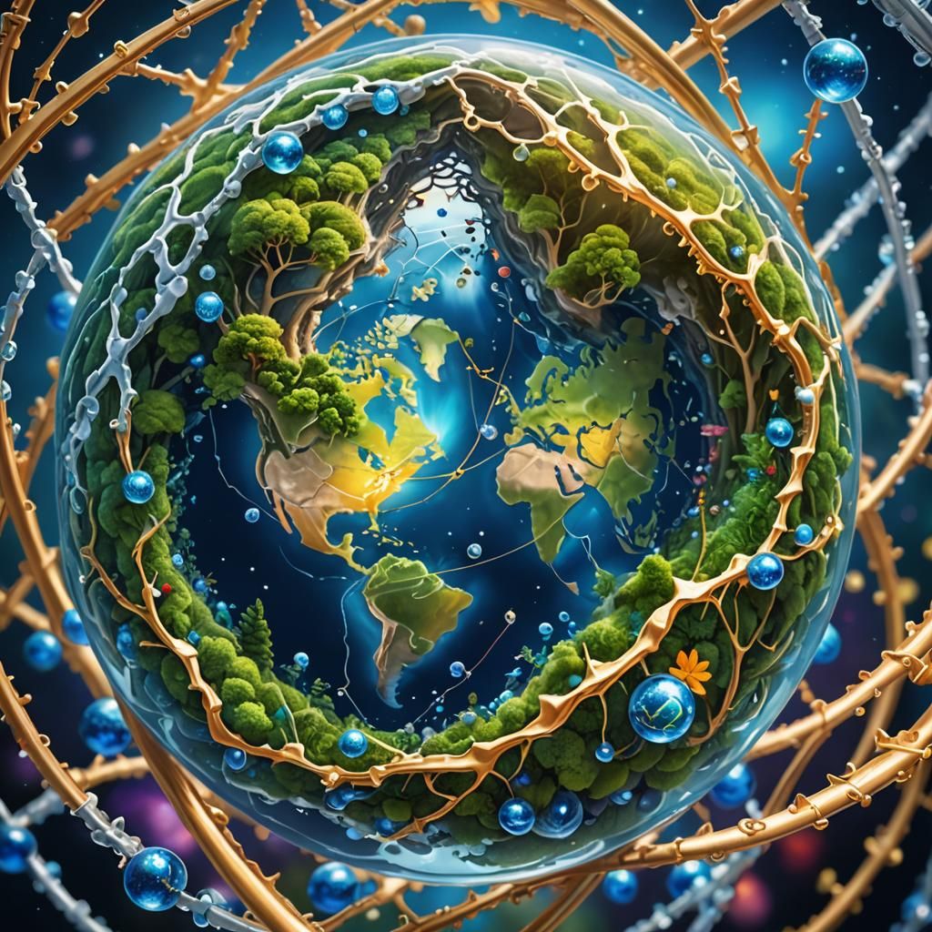 All life on earth originated from one cell - AI Generated Artwork ...