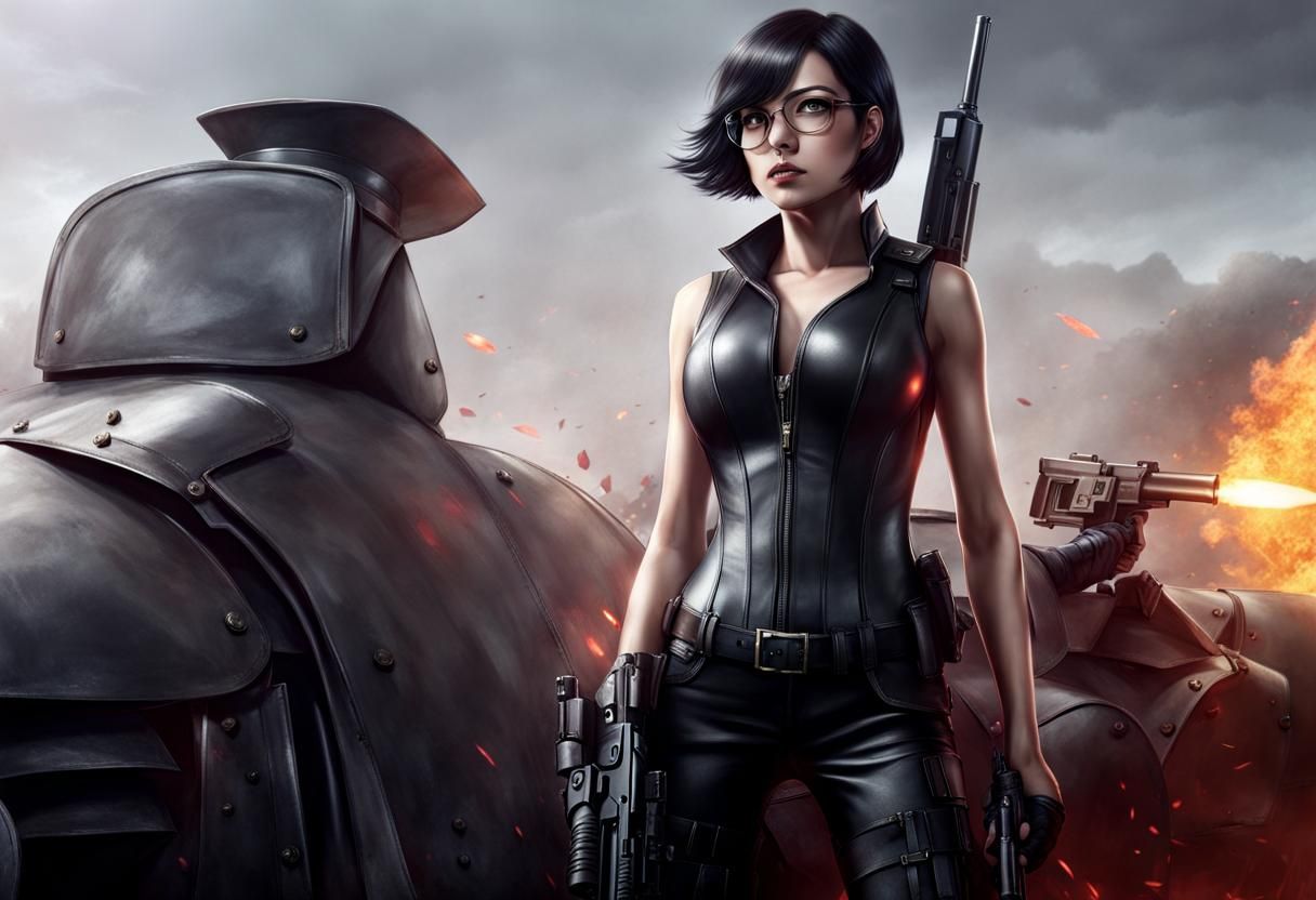 Baroness on the battlefield - AI Generated Artwork - NightCafe Creator