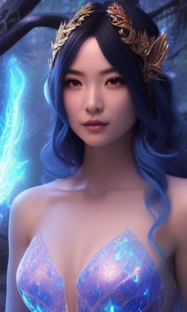 Water mage! - AI Generated Artwork - NightCafe Creator