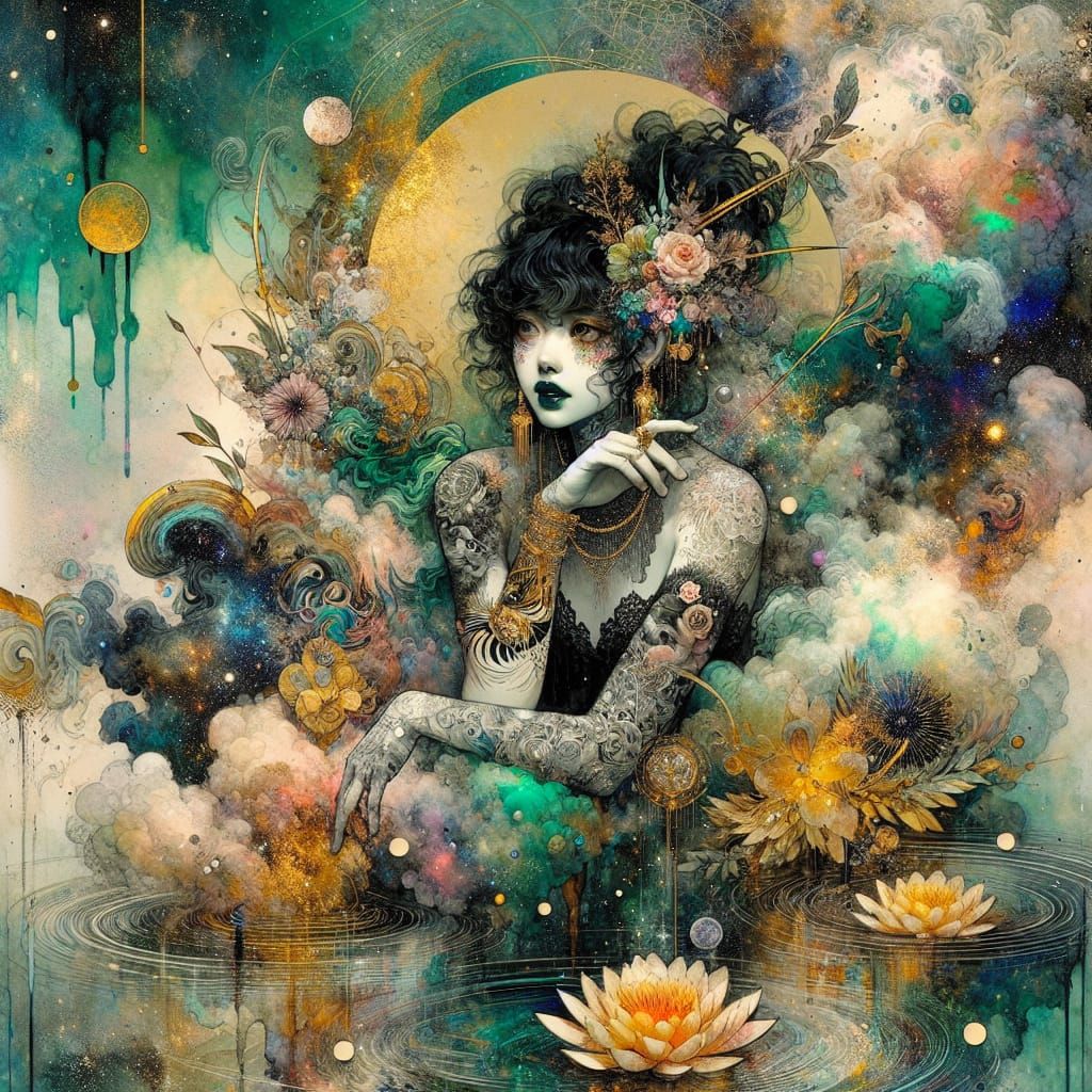 Lyrik, Drowned Dreams - Ethereal Water Nymph in Hypermaxima...