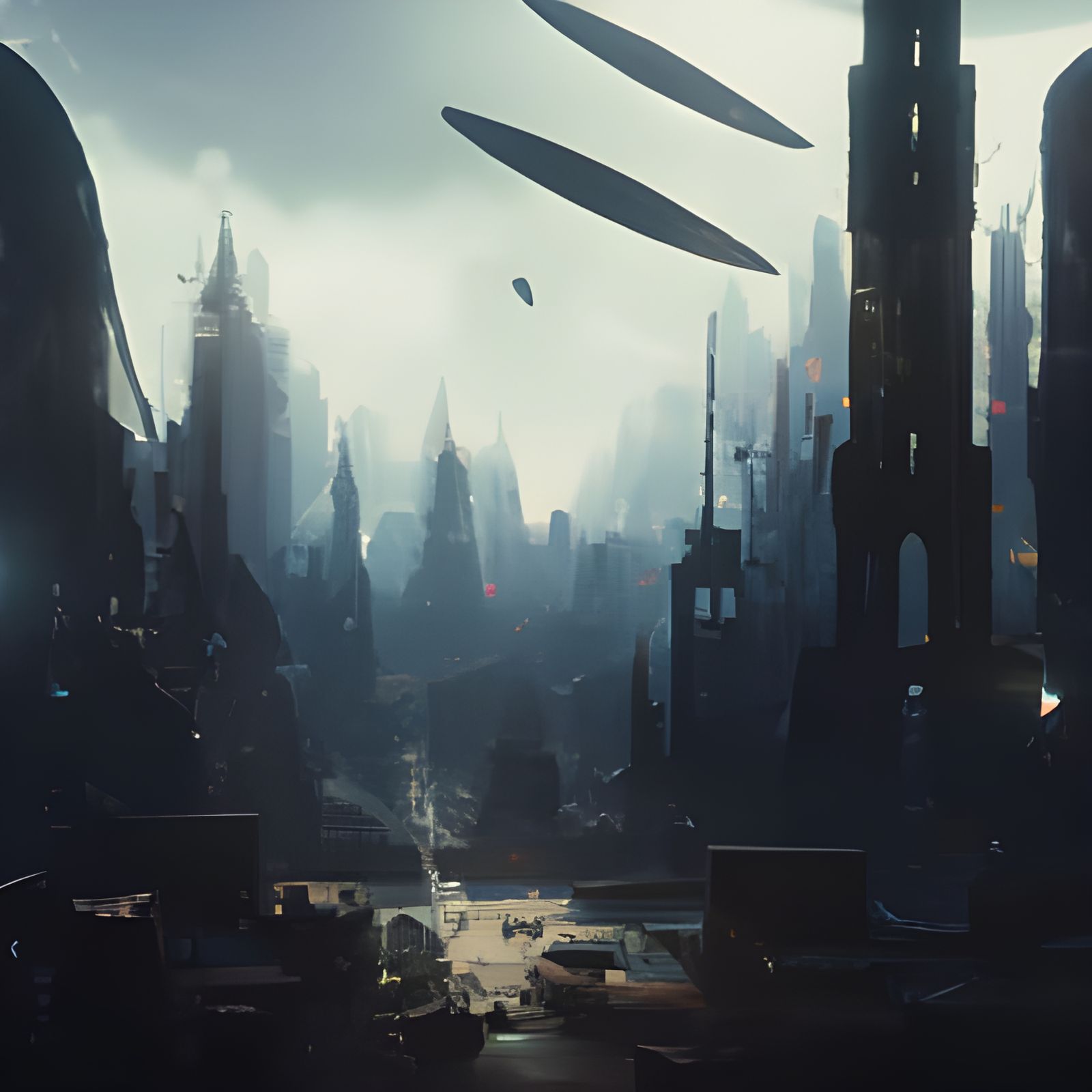 SYFY city 8 - AI Generated Artwork - NightCafe Creator