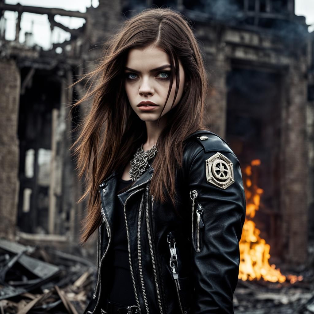 Heavy Metal Wasteland 16 - AI Generated Artwork - NightCafe Creator