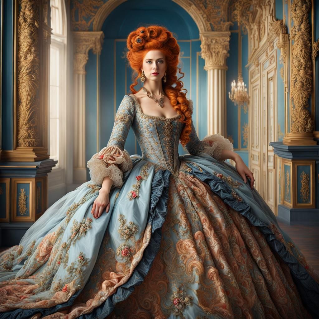 Channeling Marie Antoinette - AI Generated Artwork - NightCafe Creator