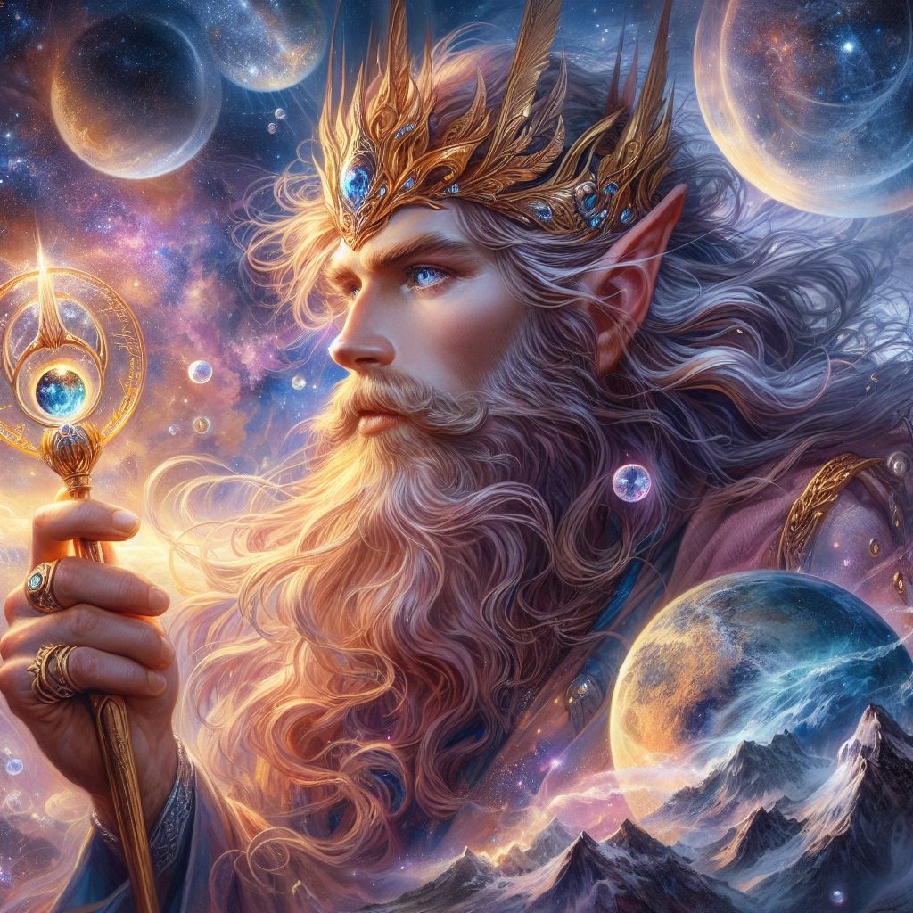 Manwë, King of the Valar (Tolkien's legendarium) - AI Generated Artwork ...