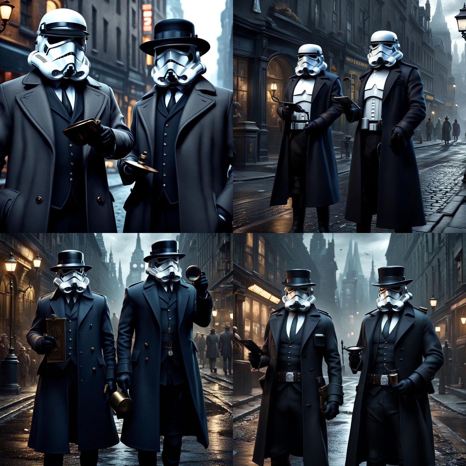 Dr. TK-137 and Mr. TK-731 are on the case. - AI Generated Artwork ...